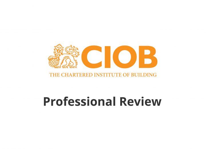 CIOB Professional Review - Training LMS